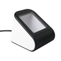 China USB Wired 1D 2D Barcode Scanner Desktop Reader with Adjustable Scanning Angle for sale
