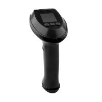 China 2.4G Wireless Handheld Barcode Scanner With Screen Scan Speed 300 times/s Resolution ≥4mil for sale