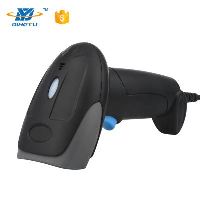 China Wired USB 2D Barcode Scanner with 300 scans/sec Speed and 4mil Resolution for Supermarket and Retail Use for sale
