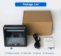 China Table Mounted Omnidirectional Barcode Scanner Hands-Free Automatic Scanning For Mobile Payment for sale
