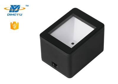 China 60CM/S Desktop Barcode Scanner RS232 USB Fixed Mount DP7618W For Kiosk for sale