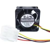 China High Quality Cooling Fan SANYO DENEI San Ace40 Mini Fan Axial Fan 109P0424J3073 24V 0.18A for Danfoss Variable Frequency Drive for sale