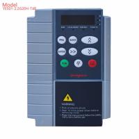 China High Performance VFD VSD Frequency Inverter Converter AC Motor Variable Frequency Driver Three Phase 380V 2.2kW for sale