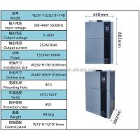 China Original Frequency Inverter 132kW High Power Variable Frequency Driver VFD Inverter for Compressor Fan for sale