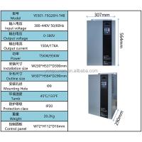 China China Manufacturer Variable Frequency Inverter 75kW Variable Frequency Drivers for Fan Conveyor Belt Water Pump for sale
