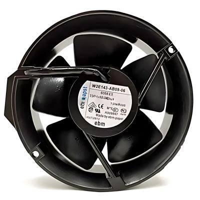 China High Temperature Resistant Inverter Cooling Fan Ebm-papst W2E143-AB09-06 172*51mm 230V 24/30W Axial Fan for sale