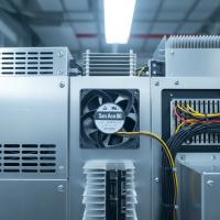 China Sanyo Denki Fan Industrial Cooling Fan 9GV0848P1G03 Axial Cooling Dc Fan 48V 0.84A for Danfoss Variable Frequency Drive for sale