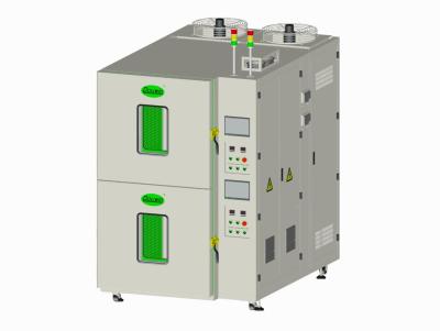 China 2 Box Type cold Temperature Humidity Chamber 225L Stable Low Noise for sale