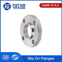 China ANSI ASME B16.5 Carbon Steel A105 Slip On Flange Class 900LB Raised Face 1/2 to 24 Inch for sale