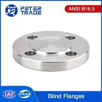 China ASME B16.5 A105 Carbon Steel Blind Flange Class 300LB BLRF Raised Face 1/2-24 Inch for sale