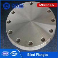 China ASME B16.5 Class 1500 Carbon Steel Blind Flange 1/2-24 Inch BLRF High Pressure for sale