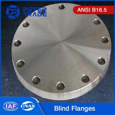 China ASME B16.5 Class 1500 Carbon Steel Blind Flange 1/2-24 Inch BLRF High Pressure for sale