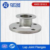 China ASME B16.5 Carbon Steel Lap Joint Flange Class 1500 LJRF NPS 1/2 to 24 for sale