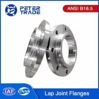 China ASME B16.5 Class 300 A105 Carbon Steel Lap Joint Flange LJRF 1/2 to 24 Inch for Oil and Gas for sale