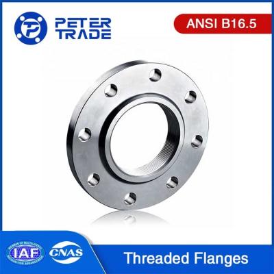 China ASME B16.5 Stainless Steel Threaded Flange Class 400 ASTM A182 F304 F316 F316L F321 for sale