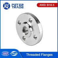 China ASME B16.5 Class 600 Stainless Steel Threaded Flange Raised Face 1/2 to 24 Inch for Oil and Gas for sale