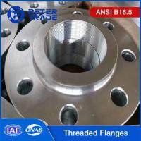 China ASME B16.5 SS304 SS316 Threaded Flange Raised Face Class 2500 1/2 to 12 Inch for sale