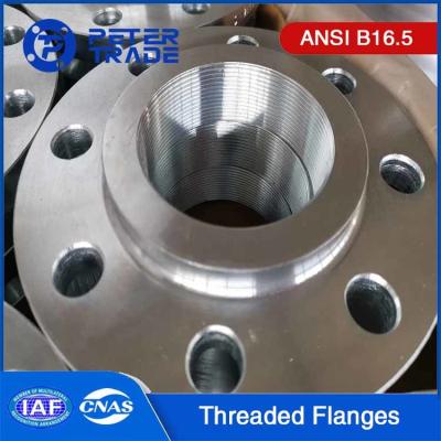 China ASME B16.5 SS304 SS316 Threaded Flange Raised Face Class 2500 1/2 to 12 Inch for sale