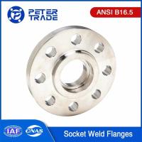 China ANSI B16.5 Class 400 Socket Weld Flange SW RF Carbon Steel 1/2-24 Inch for sale