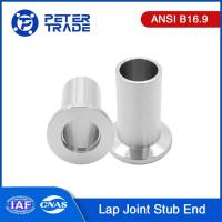 China ASME B16.9 Stainless Steel Lap Joint Stub End SCH40 SCH80 for Industrial Pipe Systems for sale