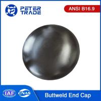 China ASTM A420 WPL6 Carbon Steel Buttweld End Cap ASME B16.9 1/2 to 48 Inch Pipe Fittings for sale