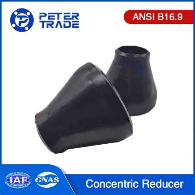 China ASME B16.9 ASTM A420 WPL6 Seamless Carbon Steel Concentric Reducer 3/4 to 48 Inch for sale