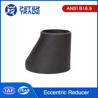 China ASME B16.9 ASTM A420 WPL6 Carbon Steel Butt Weld Eccentric Reducer 3/4 x 1/2 for sale