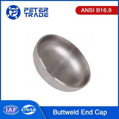 China ASME B16.9 Stainless Steel Buttweld End Cap ASTM A403 WP304 1/2 to 48 Inch for Pipe Sealing for sale
