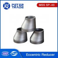 China MSS SP-43 ASTM A403 Stainless Steel Eccentric Reducer NPS 1/2 to 24 Butt Weld Pipe Fitting for sale