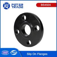 China BS4504 PN40 Slip On Flange Carbon Steel Stainless Steel DN10-DN600 for Industrial Piping for sale
