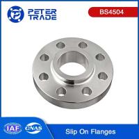 China BS4504 PN 25 Code 112 A105 A182 CS SS Slip On Flanges SORF Raised Face Petrochemical for sale