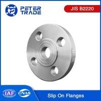China JIS B2220 20K Carbon Steel Stainless Steel Slip On Flanges Flat Face ASTM A105 A182 for sale