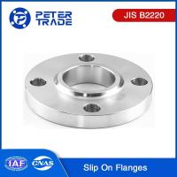 China JIS B2220 5K Slip On Flange Carbon Steel Stainless Steel Raised Face Flat Face 450A to 1500A for sale