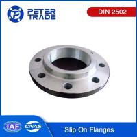 China DIN 2502 PN16 Slip On Flange FF Carbon Steel DN10-DN2000 for Wastewater Treatment for sale