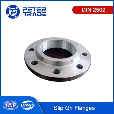 China DIN 2502 PN16 Slip On Flange FF Carbon Steel DN10-DN2000 for Wastewater Treatment for sale