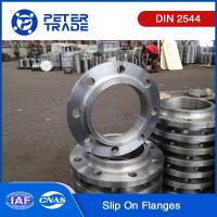 China DIN 2544 PN25 Carbon Steel Stainless Steel Slip On Flange RF DN10 to DN1000 for sale