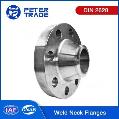 China DIN 2628 Stainless Steel ASTM A182 F304 316 WNRF Weld Neck Flange Raised Face PN250 for sale