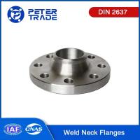 China DIN 2637 Stainless Steel 316 304 Weld Neck Flange WNRF Raised Face PN100 DN10 to DN350 for sale