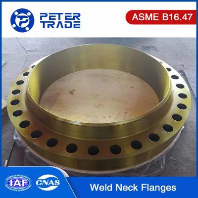 China ANSI B16.47 Series A Class 900 Carbon Steel Weld Neck Flange NPS 26-48 for sale