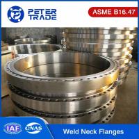 China ANSI B16.47 Series A Class 400 Carbon Steel Weld Neck Flange NPS 26-60 Large Diameter for sale