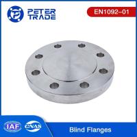 China EN1092-01 Carbon Steel Blind Flange PN2.5 BLFF for Industrial Piping Systems for sale