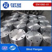 China EN1092-01 Type 05 A105 Carbon Steel Blind Flange PN10 for Power and Heating Industry for sale