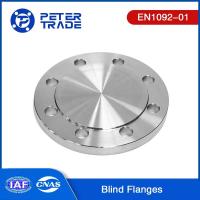 China EN1092-01 Type 05 Carbon Steel Blind Flange PN63 Flat Face for High Pressure Piping for sale