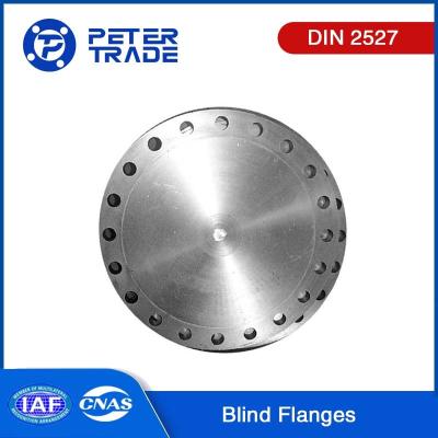 China DIN 2527 PN 64 Carbon Steel Blind Flange Flat Face 10mm to 400mm for Oil and Gas for sale