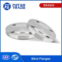 China BS4504 Carbon Steel Stainless Steel Blind Flange PN16 BLRF DN10 to DN2000 for Industrial Piping for sale