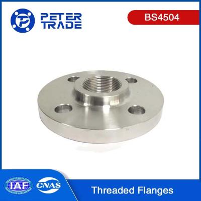China BS4504 CODE 113 PN6 Threaded Pipe Flange DN10-DN2000 Carbon Steel Stainless Steel Raised Face for sale