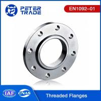 China EN1092-01 Type 13 PN40 Carbon Steel Threaded Flange THRF DN50 60.3mm for Wastewater Treatment for sale