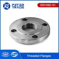China EN1092-01 Type 13 PN25 Carbon Steel Threaded Flange RF DN10-DN600 A105 for sale