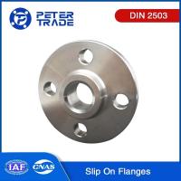 China DIN 2503 PN40 Carbon Steel Stainless Steel Slip On Flange Flat Face SOFF 10mm to 1200mm for sale