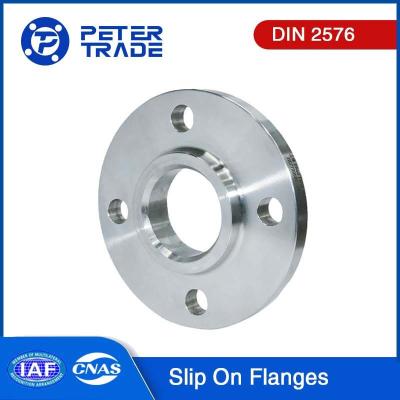 China DIN 2576 PN10 Slip On RF Flange Stainless Steel ASTM A182 F304 F316 for Piping Systems for sale